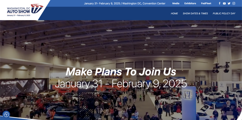 Attend - Washington DC Auto Show